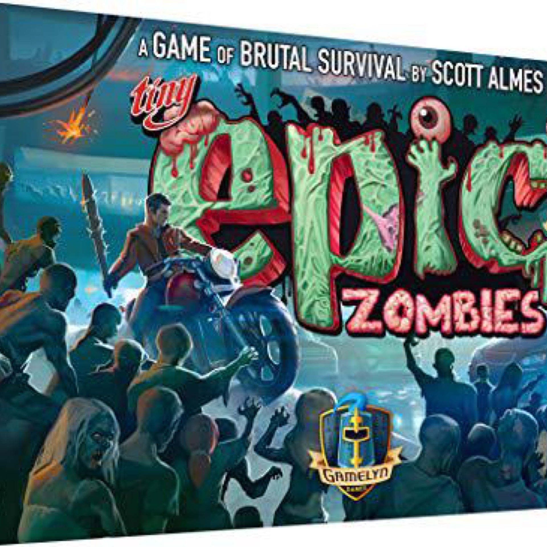 Tiny Epic Zombies Strategy Board Game: A Game of Brutal Survival | Draw ...